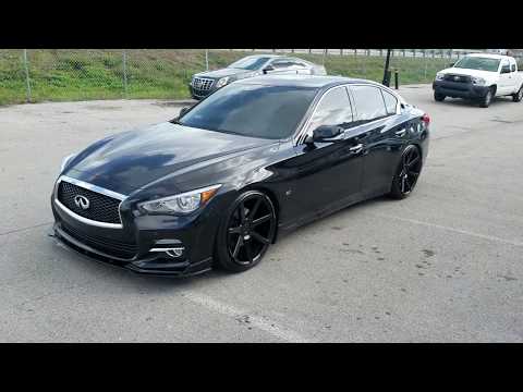 Dubsandtires.com 20 Inch Niche Verona M160 Black Rims Infiniti Q50 Q60 Q70 877-544-8473