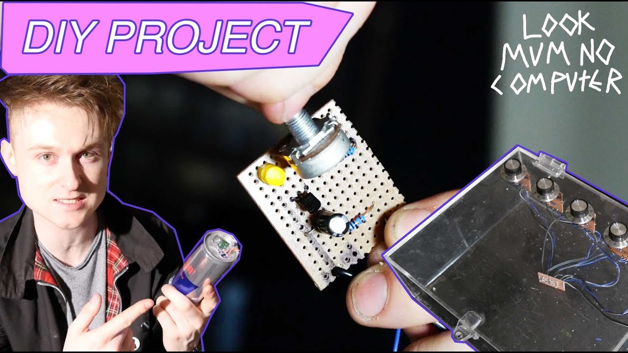 The simplest DIY audio oscillator? not a 555 chip. reverse avalanche