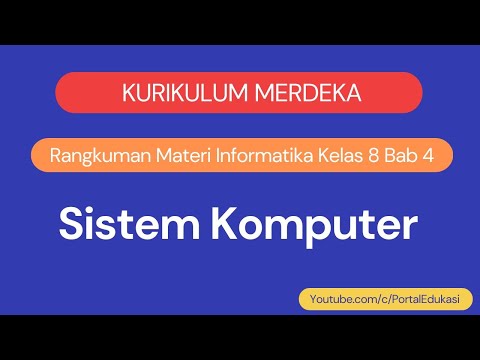 Kurikulum Merdeka Informatika Kelas 8 Bab 4: Sistem Komputer