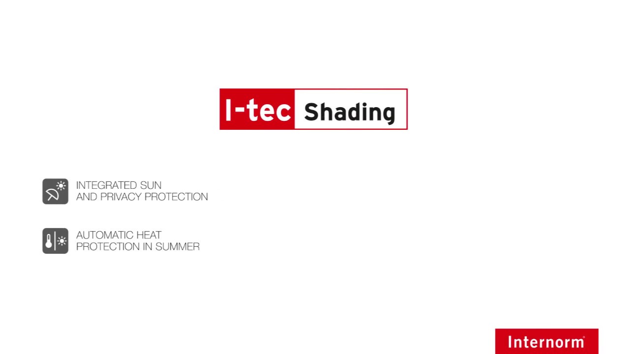 // Internorm USA - I-TEC Shading