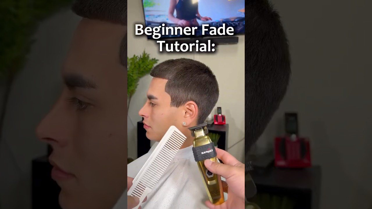 Beginner LOW FADE 🔥 Barber Tutorial w/ Step By Step 🪜 Instructions for that PERFECT BLEND 🤩