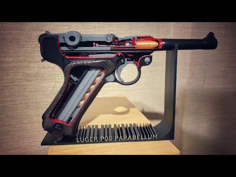 3D file Luger P08 "Parabellum". 🔫 ・3D print design to download・Cults