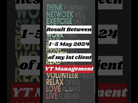 Youtube seo and youtube manager result of my first client #shorts