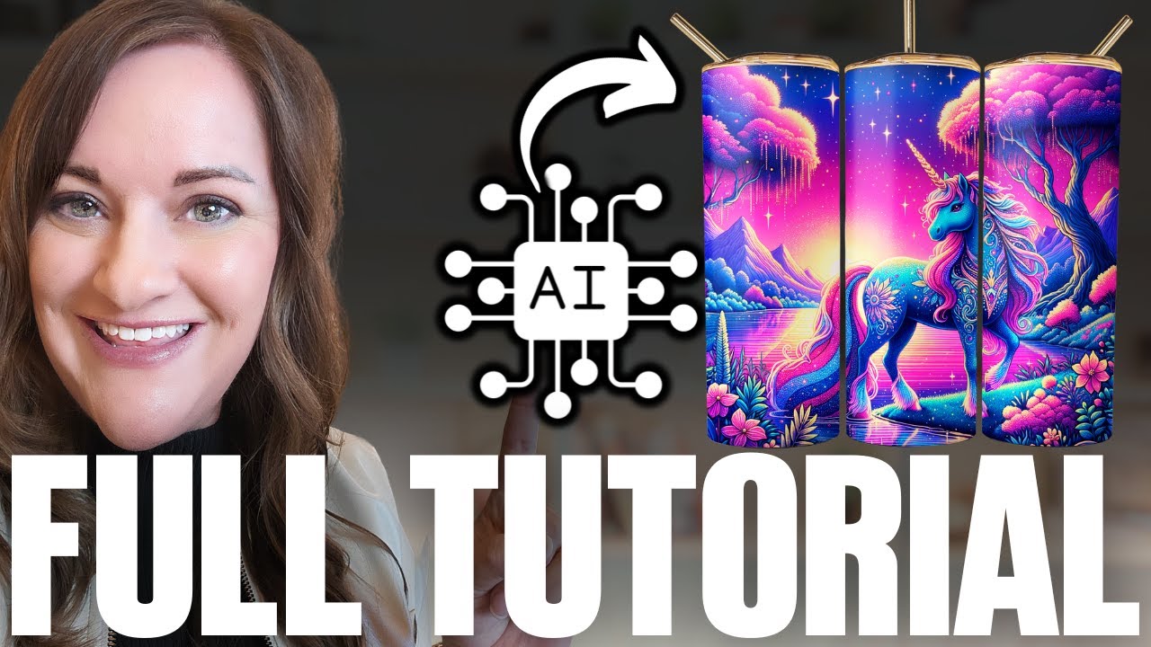 How to Make Money With AI Digital Tumbler Wraps on Etsy