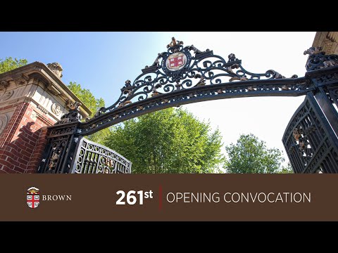 2024 Brown University Convocation