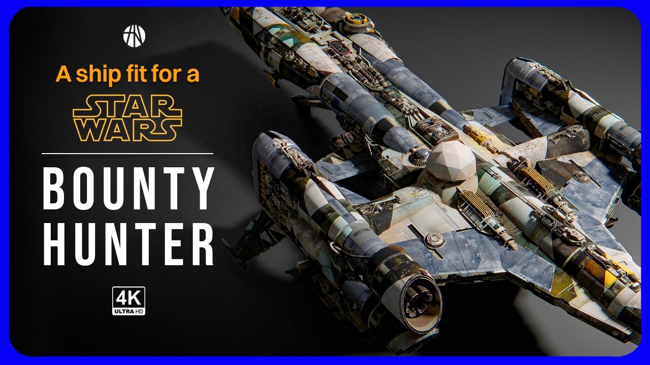 A Ship Fit For A STAR WARS Bounty Hunter - Concept Design Overview - technouveau 0020