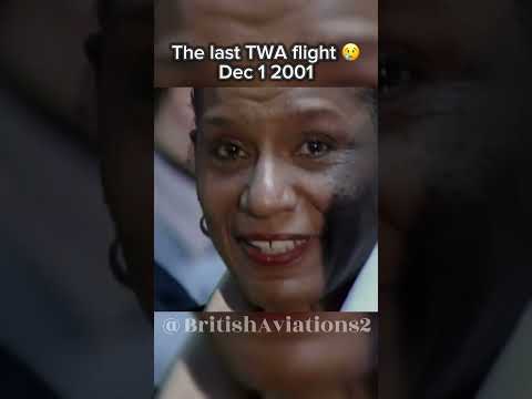 The last TWA flight 😢👑 #shorts #airline #aviation #avgeek #twa #sad #stl #kc #2001 #plane
