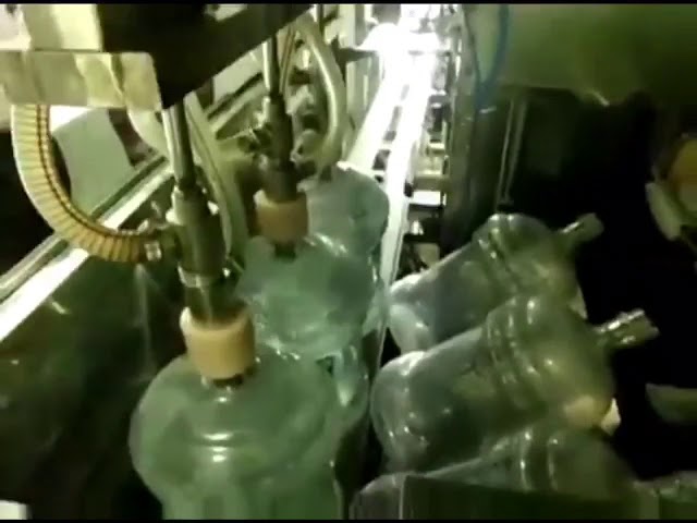 Drinking Water Packing Machine - Automatic Bottle Rinsing Filling And ...