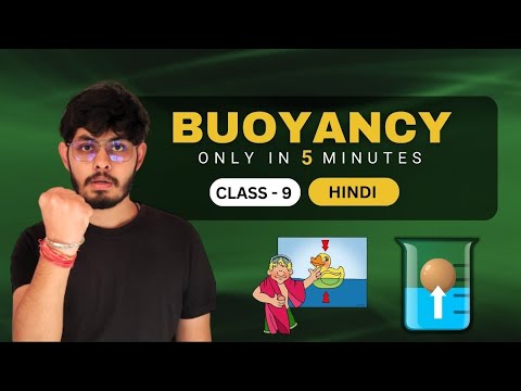 What is Buoyant Force || Buoyancy Class 9 Science || Hindi Explained || Priyanshu Sharma