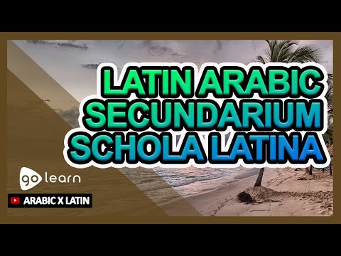 Latin Arabic secundarium schola Latina | Golearn