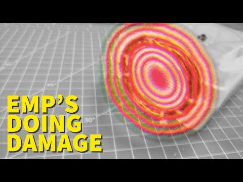 Disabling electronics remotely - Building and testing out an emp device/ jammer