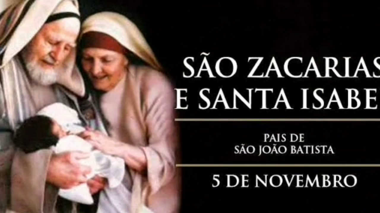 Santo do dia 05 de Novembro – Santos Zacarias e Isabel