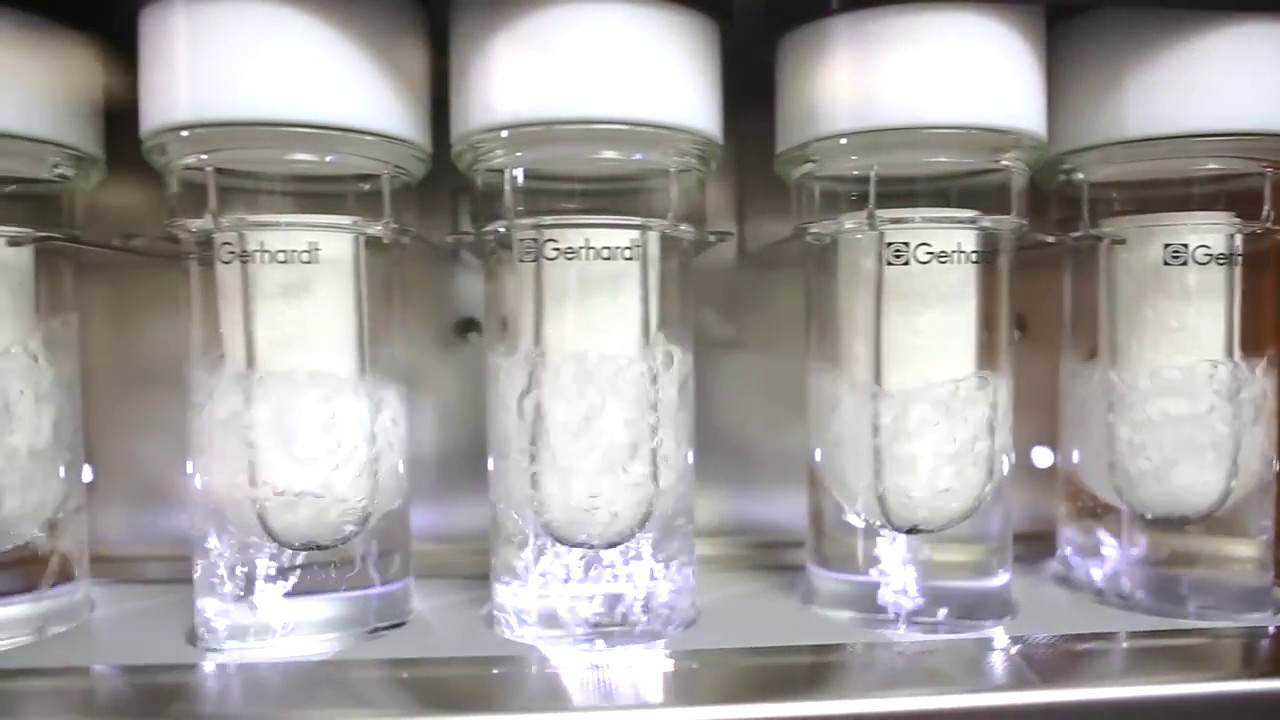 SOXTHERMr Rapid automatic fat extraction system from C  Gerhardt Germany