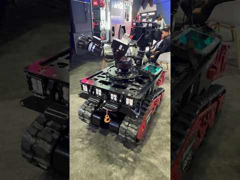 Fire fighting robots latest technology at Dubai WTC event #fire #explore #technology