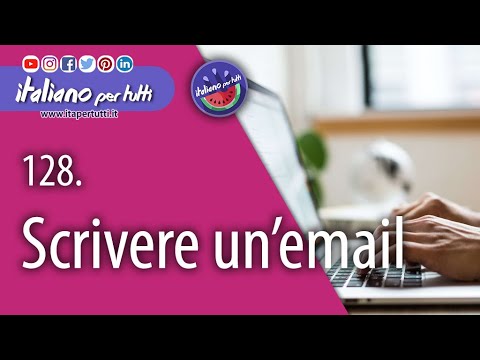 128. Scrivere un'email