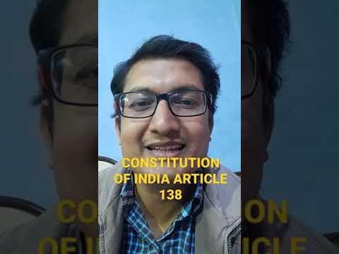#shorts Constitution of India Article, 138