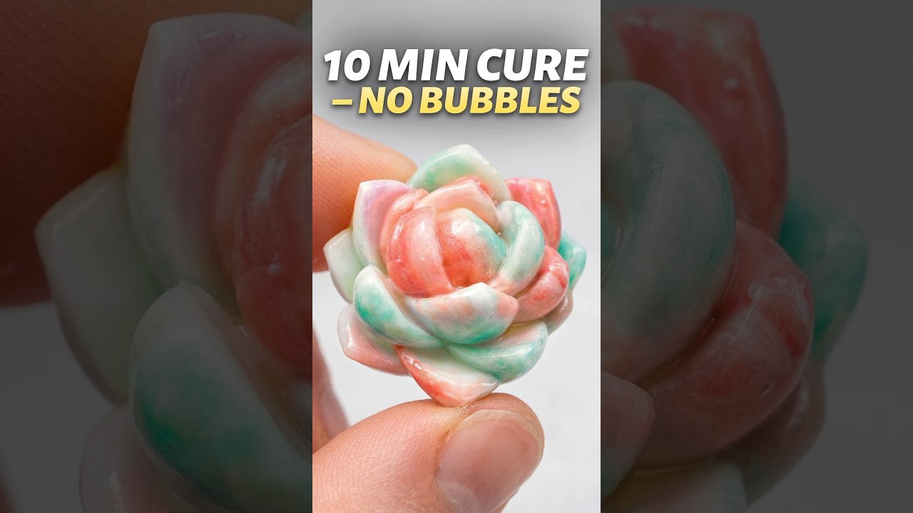 Fastest Resin Curing! (No Bubbles!)