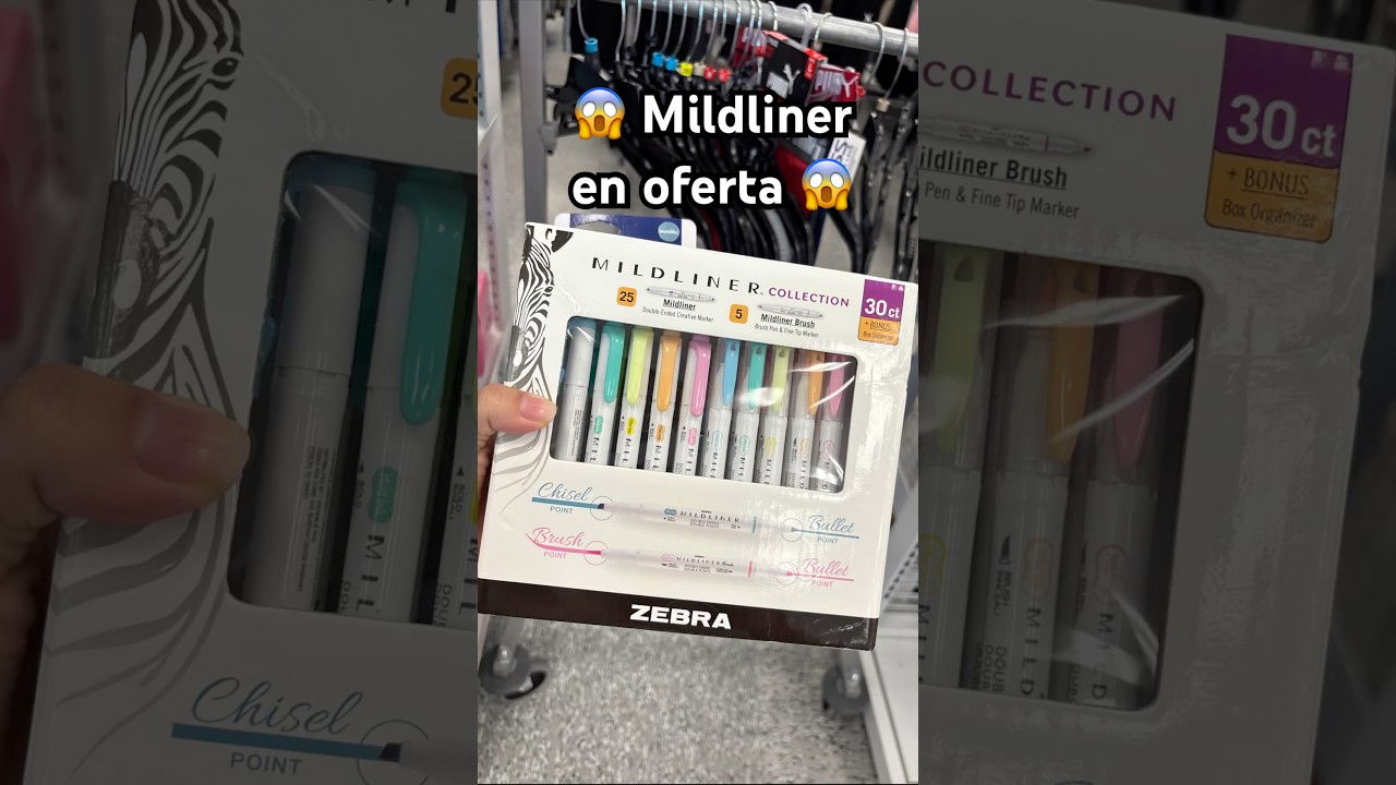 🌈 ¡Set de Mildliner en Ross por solo $14.99! 😱✨
