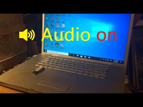 Installing windows 10 on MacBook fixing no sound. Very simple trick