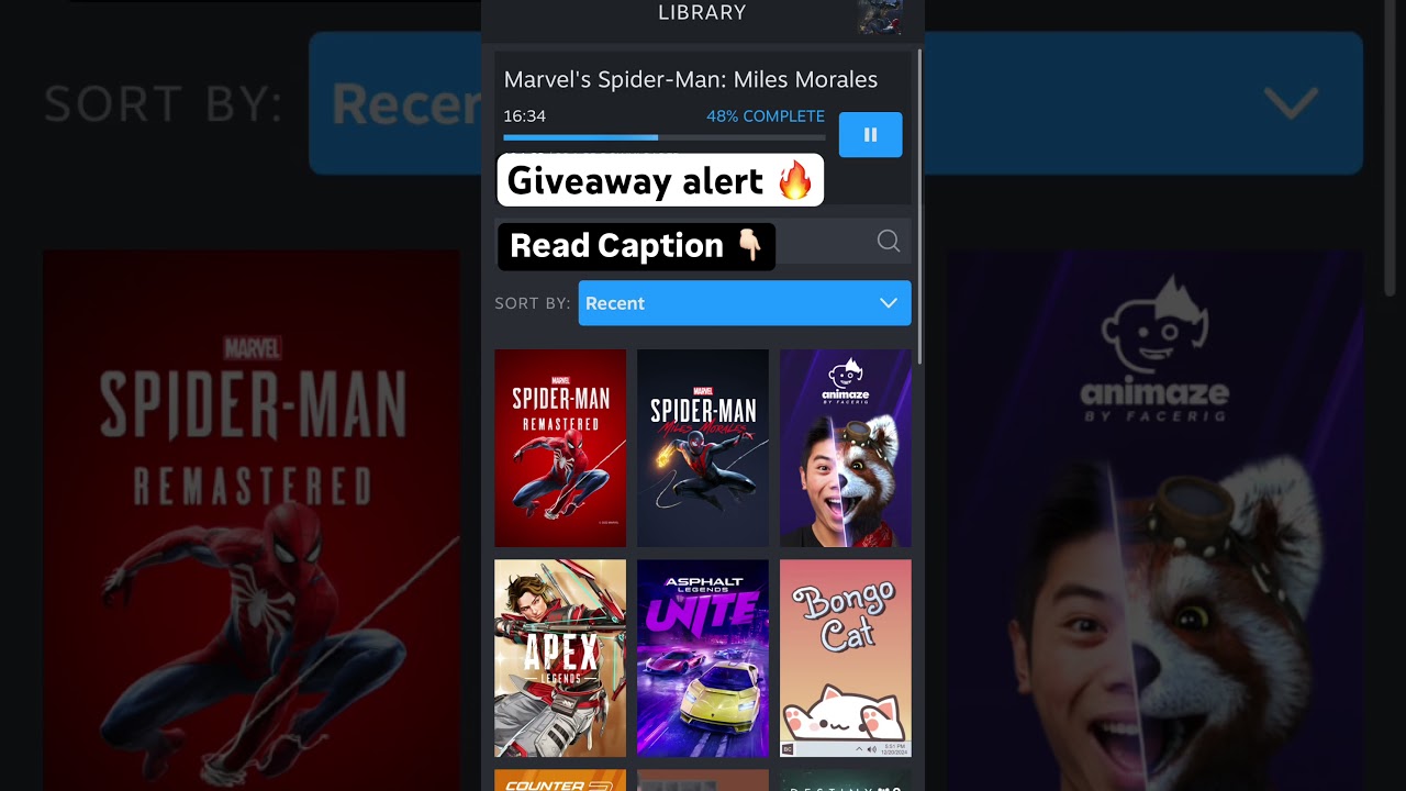 Free Spiderman Games Steam Account 🔥😱