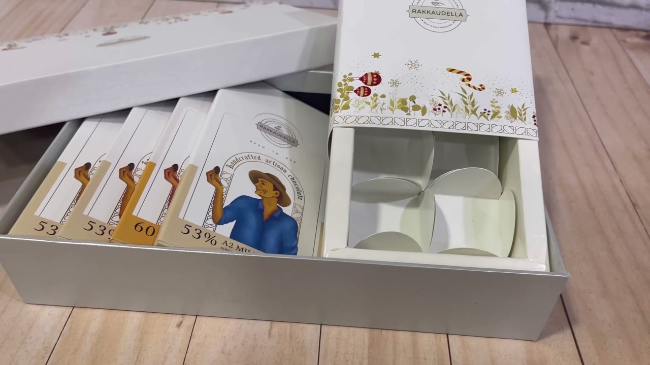 RIGID Chocolate box with holders