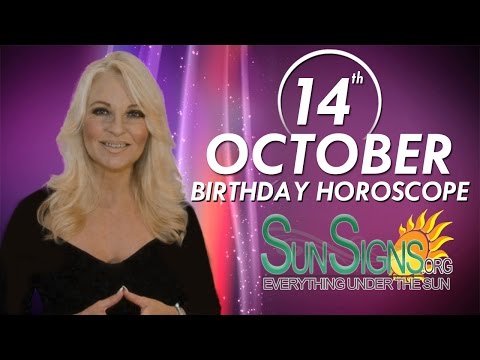 October 14th Zodiac Horoscope Birthday Personality - Libra - Part 1