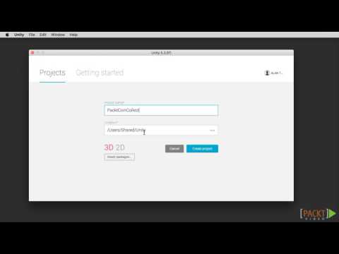 Learn Unity 5 for Beginners Creating Unity Project | packtpub com - Mind Luster
