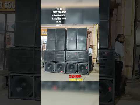 4 bass 4 Top dj setup testing