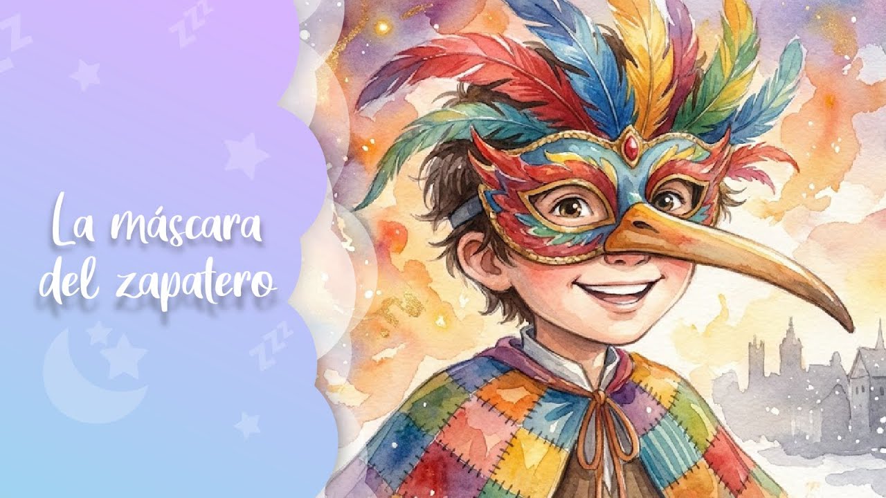 History of Carnival: —ORIGIN: THE SHOEMAKER'S MASK | ORIGINAL Children's Bedtime Story