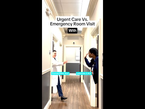 Urgent Care vs. Emergency Room