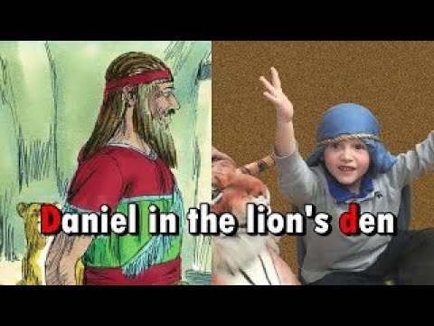 Daniel was in the lions' den