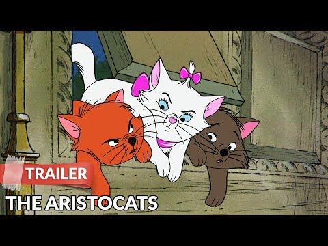 The AristoCats (1970) Trailer | Disney | Phil Harris | Eva Gabor