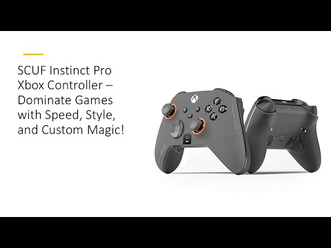 SCUF Instinct Pro Xbox Controller – Dominate Games with Speed, Style, and Custom Magic!