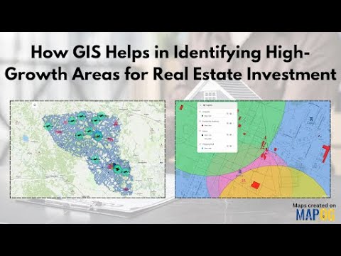 How GIS Helps Spot High-Growth Real Estate Areas #mapog #technology #realestate #property #mapping