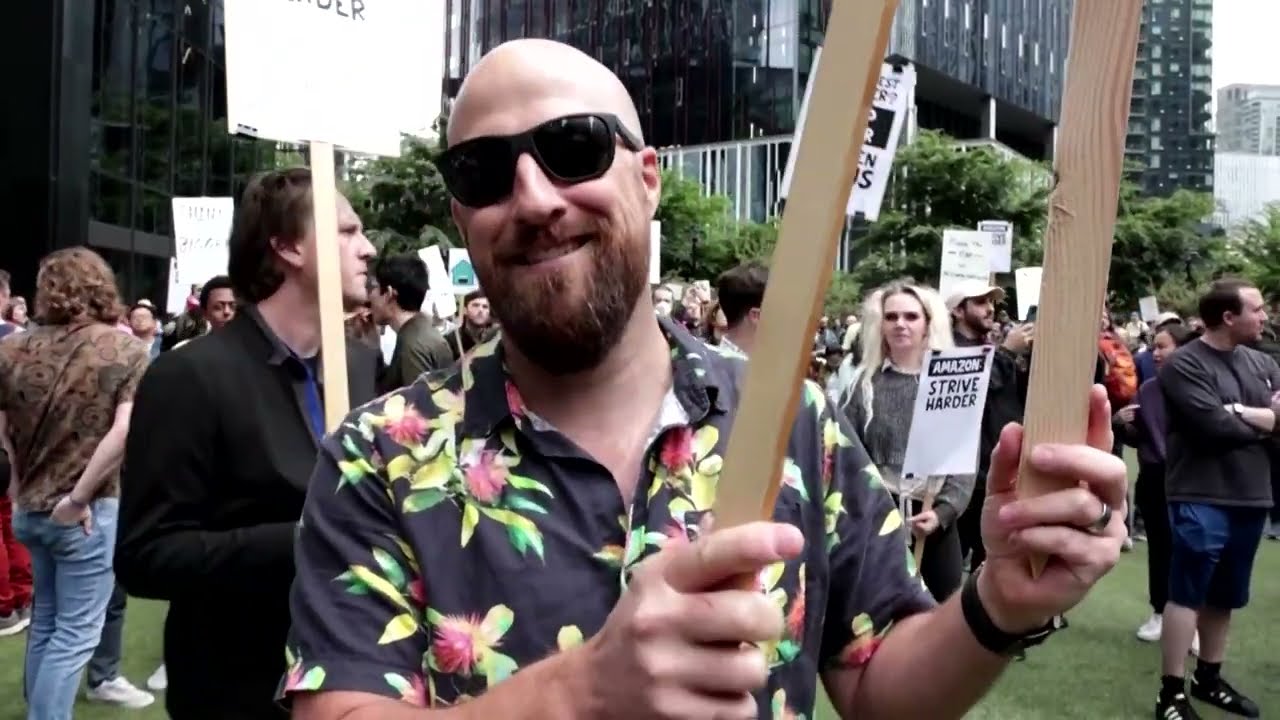 Amazon employees protest office, climate policies