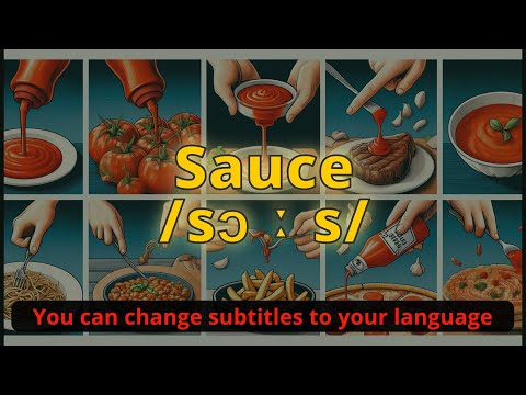 Sauce meaning with 5 examples