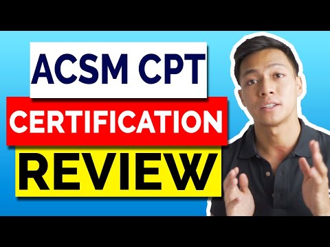 ACSM personal trainer certification (CPT) Review in 2023 - Exam Cost + Pros & Cons π€