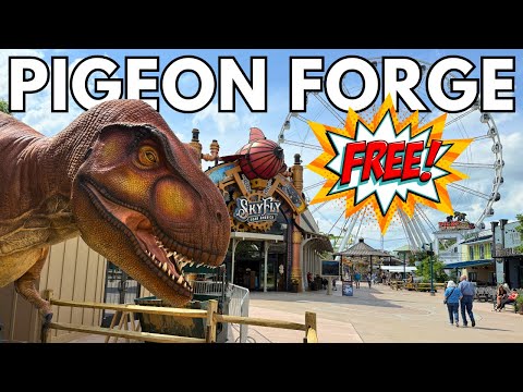 FREE Jurassic Adventure at The Island in Pigeon Forge Tour