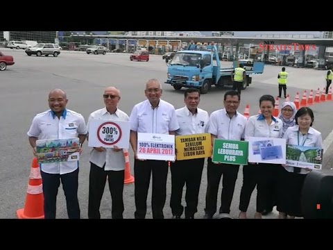 All toll plazas along PLUS Highway go 'cashless' today