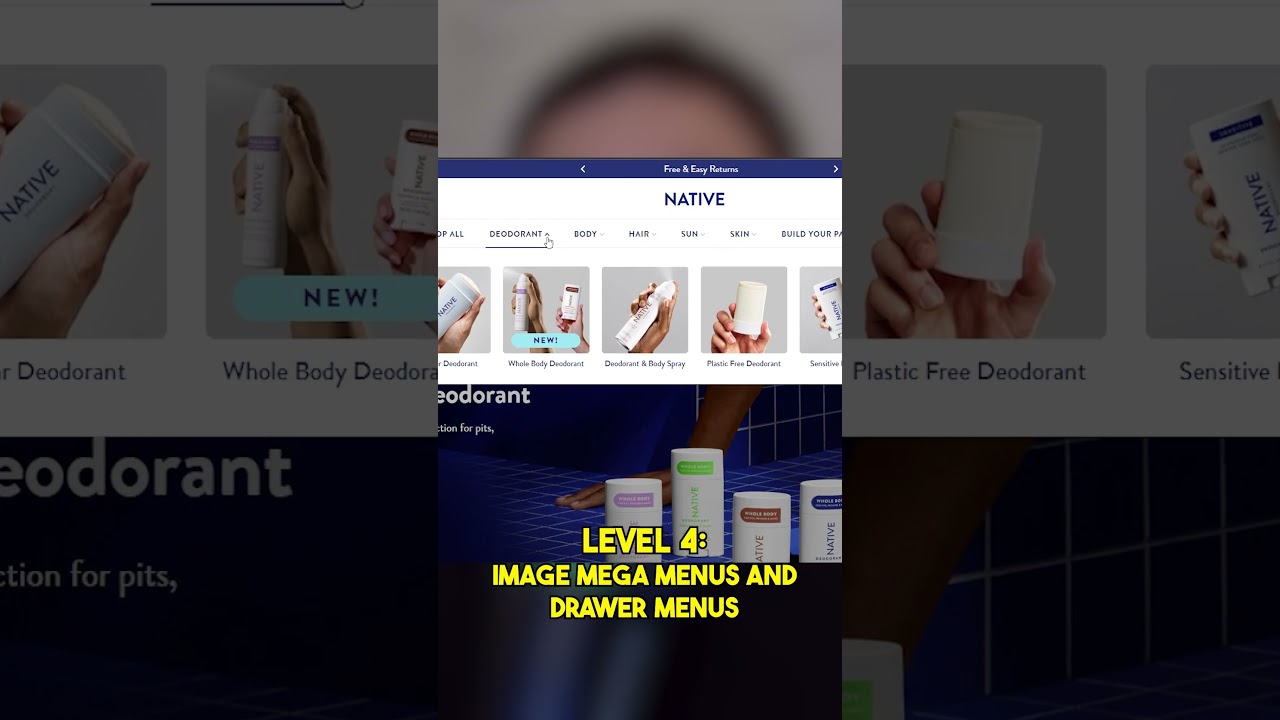 5 Different Shopify Navigation Menu Types #shopify #ecommerce #navigationmenu