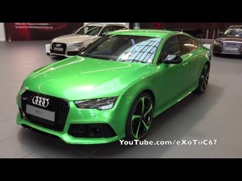 Audi Forum Neckarsulm - Audi RS7 Apple Green