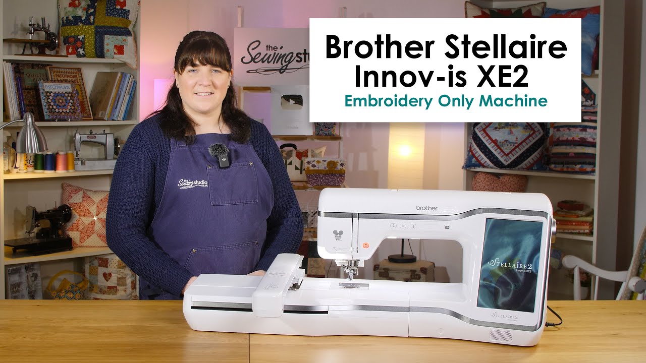 Brother Innov-is Stellaire XE2 Embroidery Only Machine - a full review of the features on this model