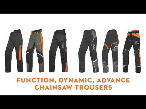 STIHL Chainsaw Trousers | STIHL X-Light, X-Flex & X-TREEM Trousers | STIHL PPE | STIHL GB