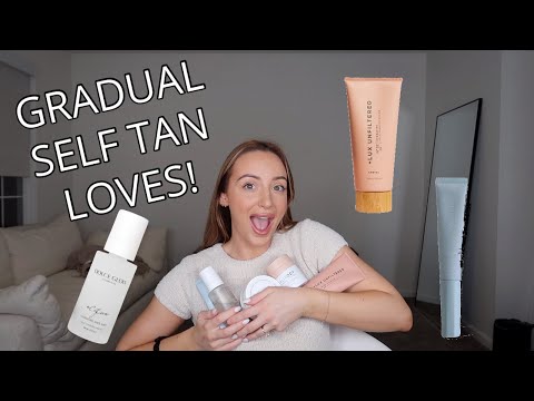 5 GRADUAL Self Tanners I've Been LOVING Lately!
