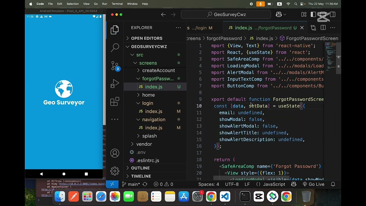 React Native Forgot Password Screen with Firebase | Password Reset Functionality Step-by-Step