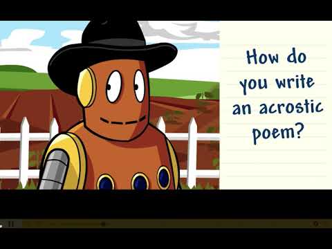 Acrostic Poem Lesson