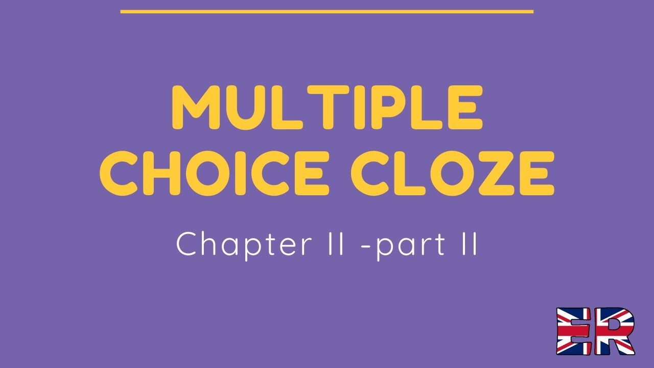 Cambridge First: Multiple choice cloze