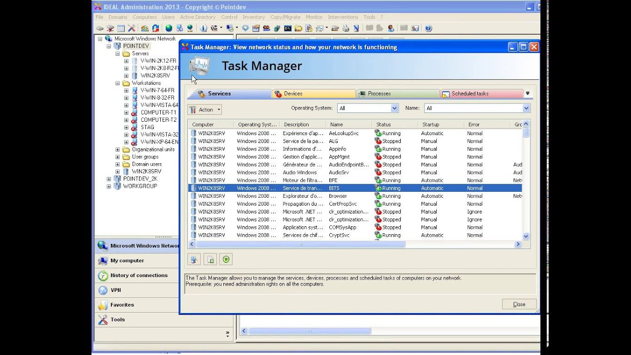 Pointdev / IDEAL Administration 13.5 (English): Your Ultimate Windows Admin Tool