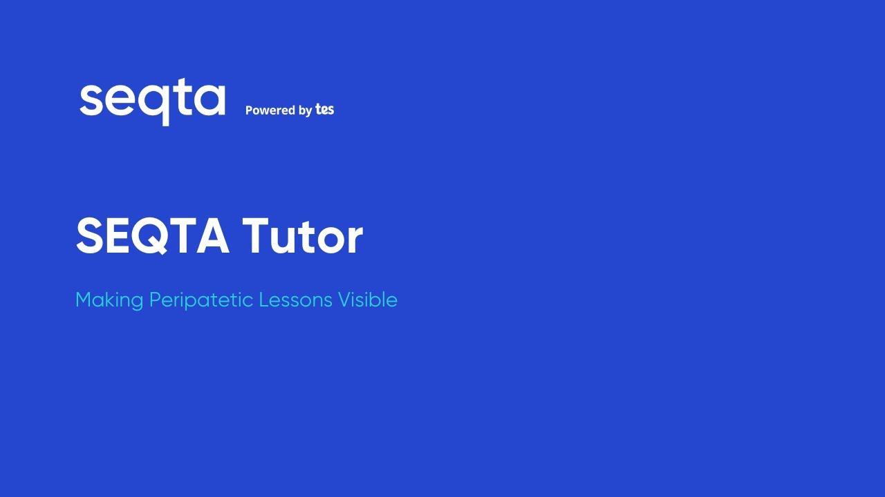 SEQTA - Tutor