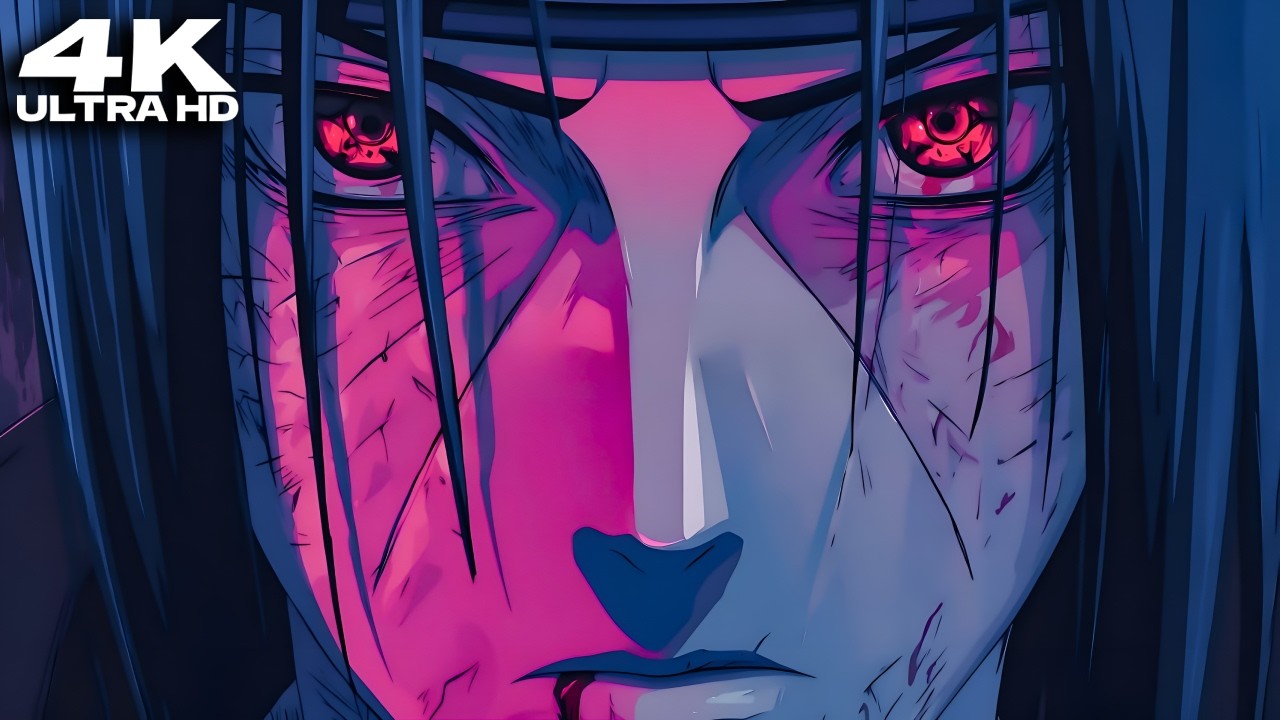 Itachi Uchiha 🔴 Sharingan Awakening | Naruto 4K Dark Live Wallpaper